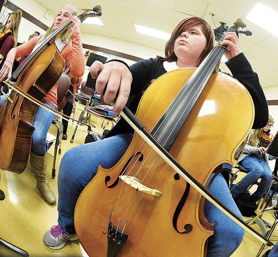 Williamstown High School substitute Kyle Conley teaches by sound | News ...